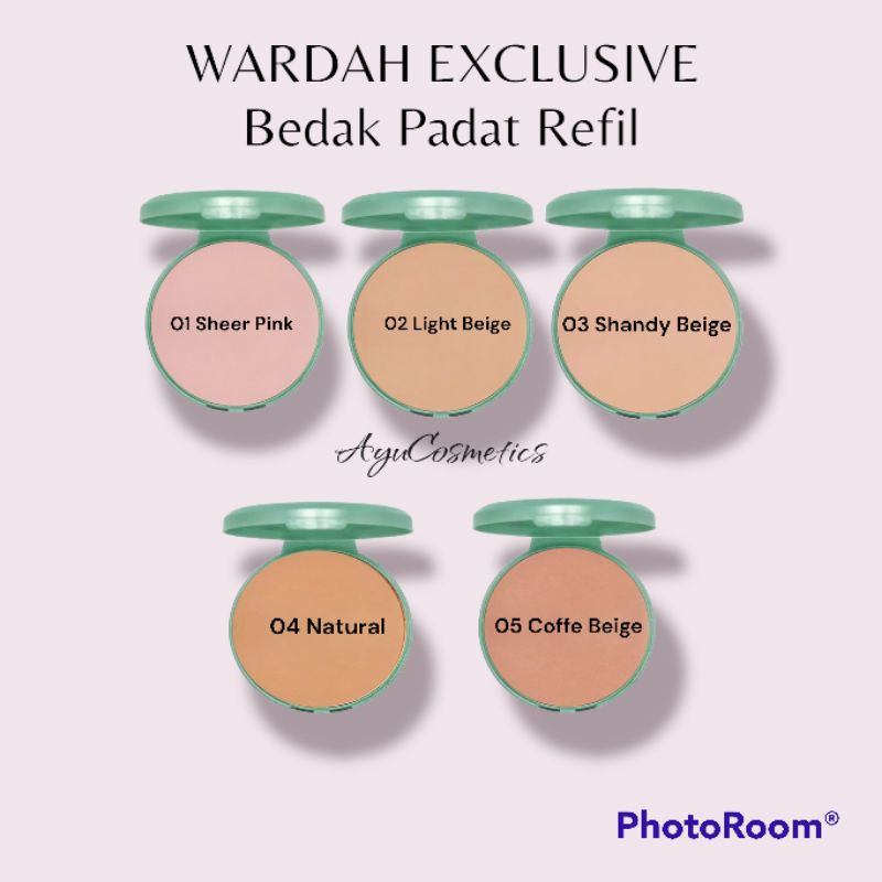 Jual Wardah Exclusive Bedak Padat Two Way Cake (refil) | Shopee Indonesia
