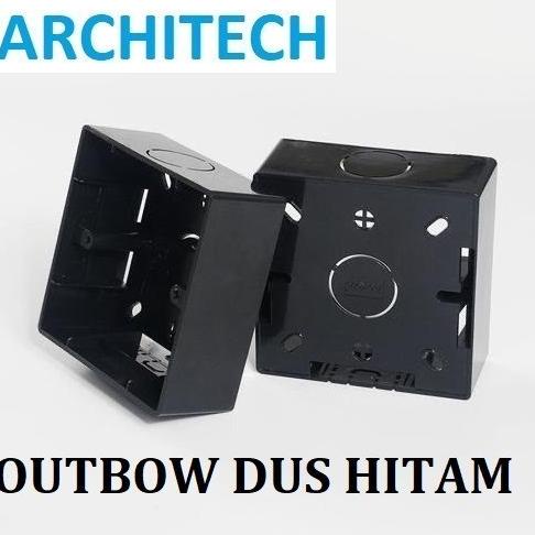 Jual ARCHITECH INBOW/ OUTBOW DOS/ DUS IB OB KOTAK HITAM / PUTIH SAKLAR ...