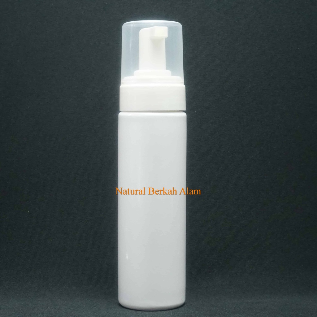 Jual Botol Foamer 200 ml Tabung Putih / Botol Plastik PET / Botol ...