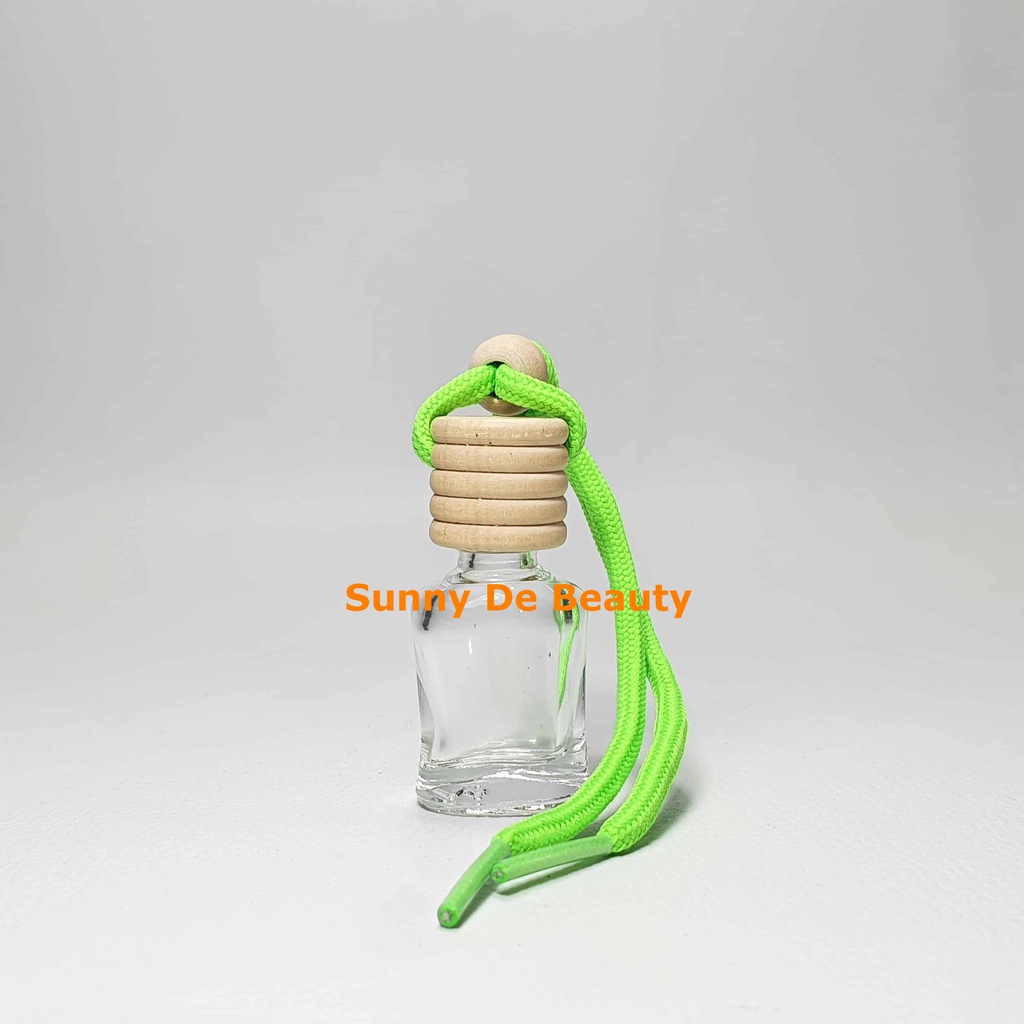 Jual Botol Parfum Gantung 4 Ml Tabung Tutup Kayu Bulat / Botol Kaca ...