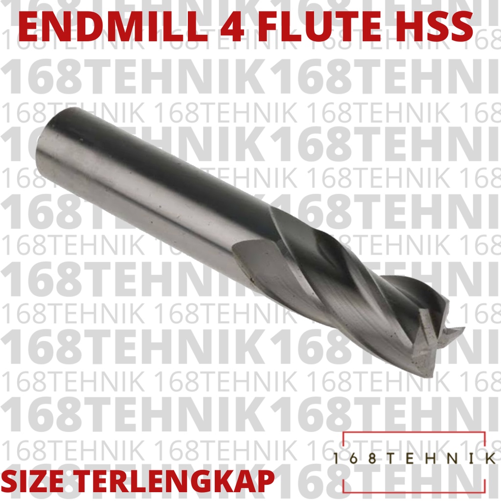 Jual ENDMILL 16 mm / ENDMILL HSS 4 FLUTE / MATA BOR END MILL / MATA BOR FRAIS | Shopee Indonesia