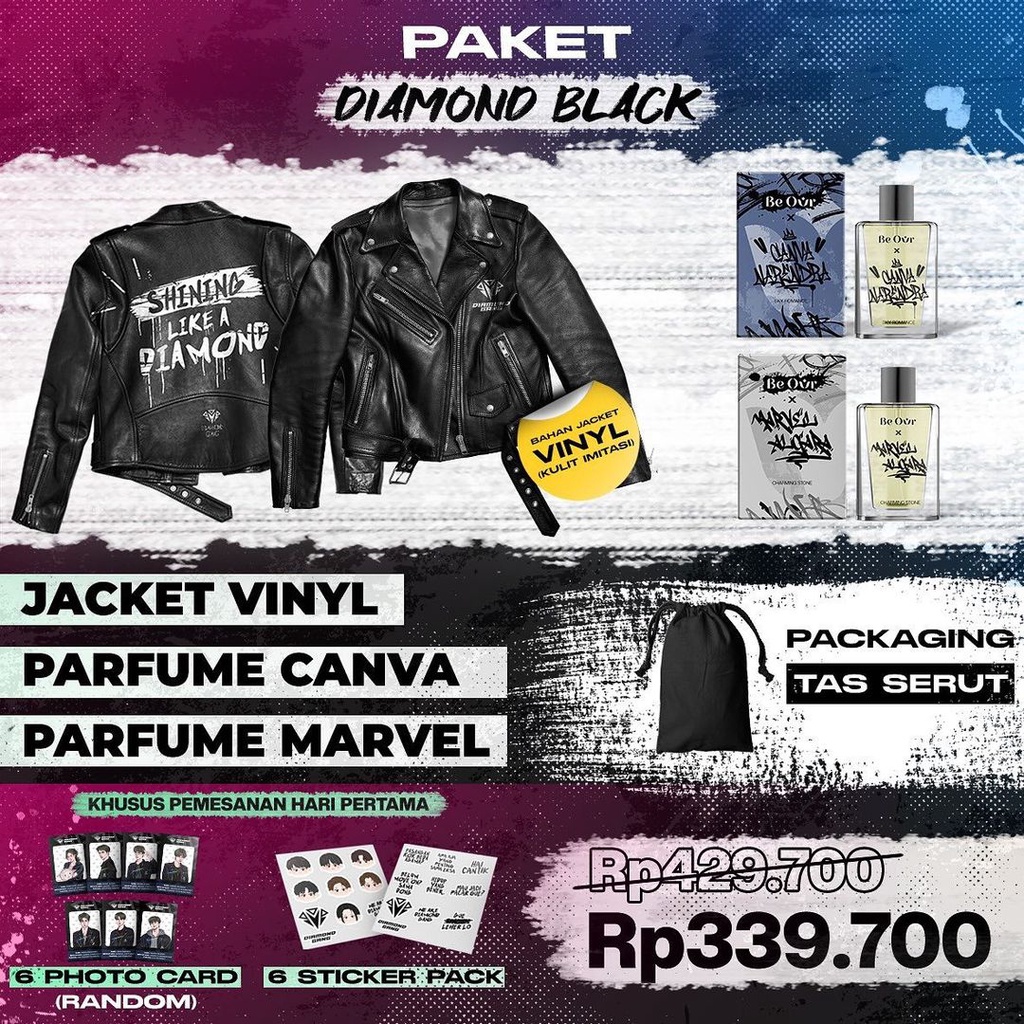 Jual Paket Bundling 3 - Merchandise " Beour x Diamond Gang " ( PO ke 2 ...