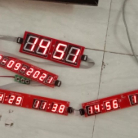 Jual modul/kit jam digital otomatis jadwal sholat digital 1,8 inch ...