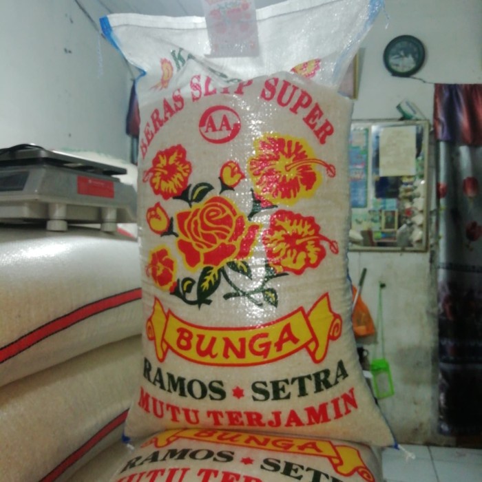 Jual Beras cap bunga ramos centra 20kg | Shopee Indonesia