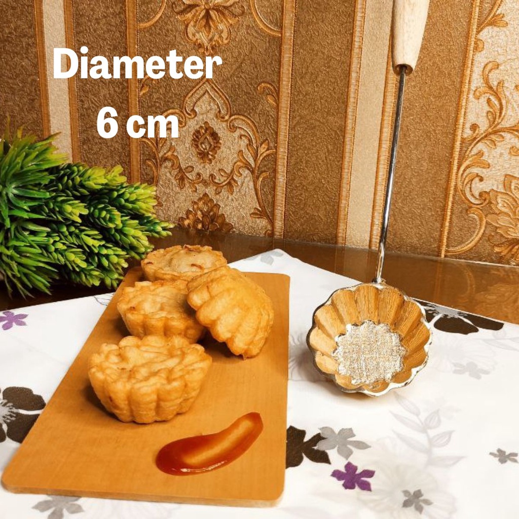 Jual Cetakan Martabak Sanghai Bunga Mini 6 cm | Shopee Indonesia