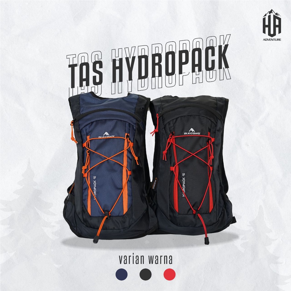 Jual Tas Hydropack Tas Lari Tas Sepeda Blecons 10 Liter | Shopee Indonesia