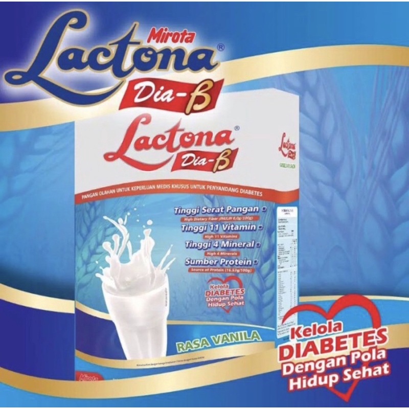 Jual Lactona Diab 300gr | Susu Rendah Gula & Lemak untuk Diabetes ...