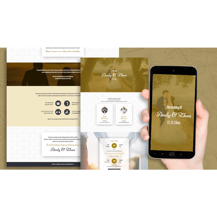 Jual Undangan Digital Pernikahan | Syukuran | Event | Ulang Tahun ...