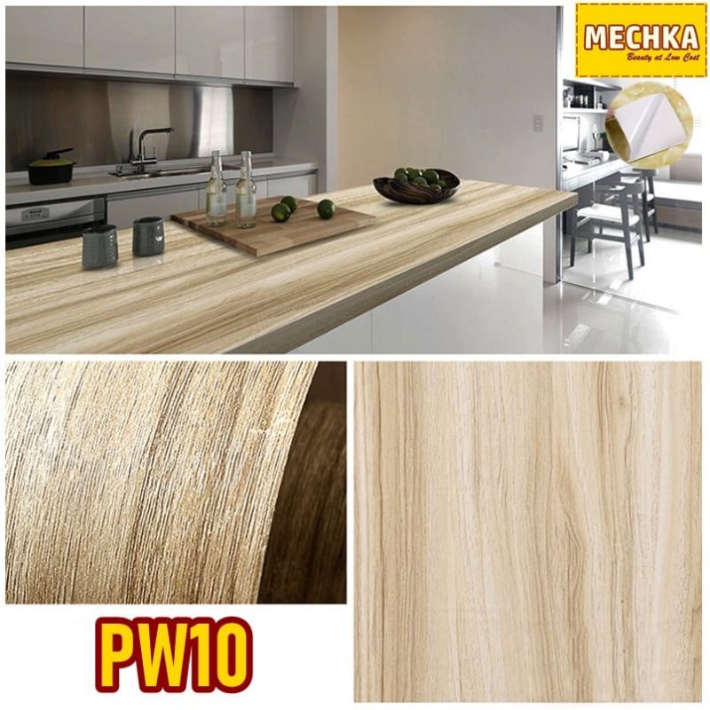 Jual Sticker Decosheet PVC Pelapis Meja Furniture HPL Kayu Triplek ...