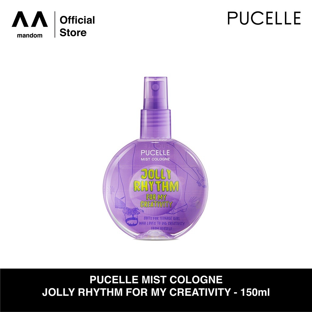 Jual Pucelle Mist Cologne Jolly Rhythm 150ml - Free Bubble Wrap ...