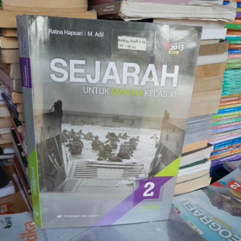 Jual buku sejarah untuk sma/ma kelas XI/11/2 peminatan penerbit erlangga | Shopee Indonesia