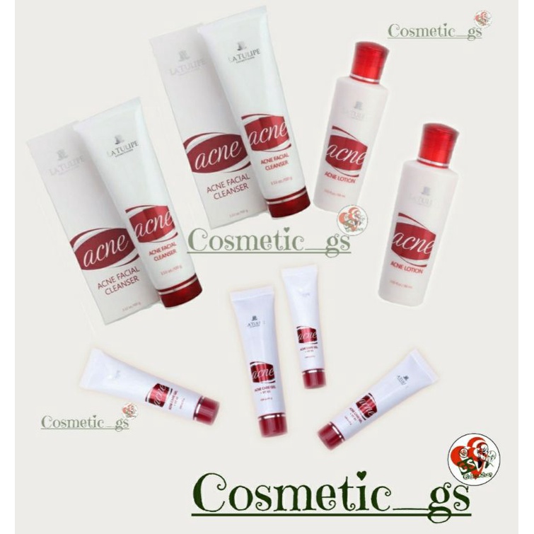 Jual LATULIPE ACNE CARE MERAH SERIES ( Acne gel/acne lotion/ acne ...