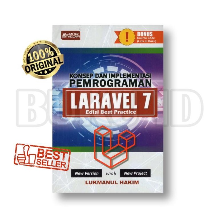 Jual Buku Konsep dan Implementasi Pemrograman Laravel 7 Edisi Best ...