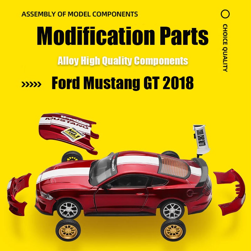 Jual Diecast Modifikasi Mainan Miniatur Mobil Mobilan Ford Mustang GT ...