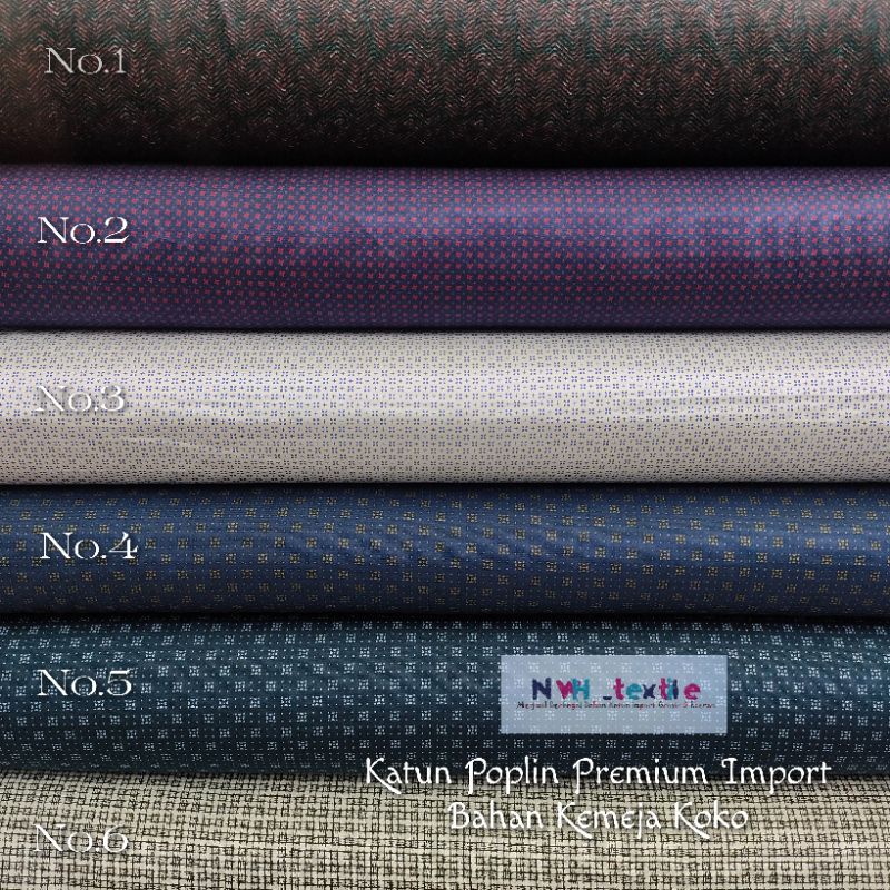 Jual KAIN KATUN POPLIN PREMIUM IMPORT BAHAN KEMEJA/KOKO | Shopee Indonesia