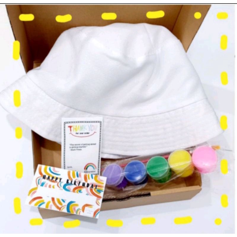 Jual BUCKET HAT PAINTING KIT | Shopee Indonesia