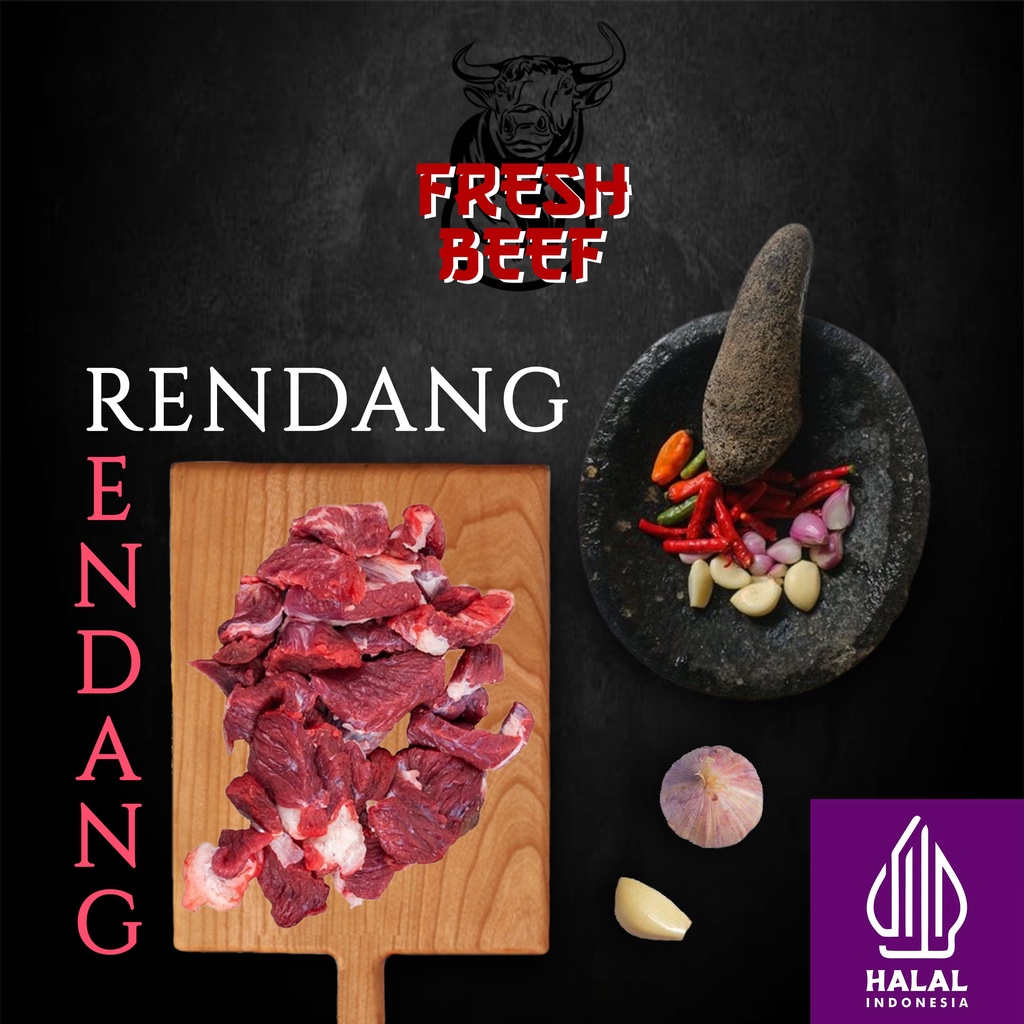 Jual Daging Rendang Daging Potong Daging Beef Rendang Shopee