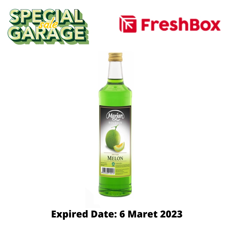 Jual Sirup Marjan rasa Melon 460 Ml FreshBox | Shopee Indonesia