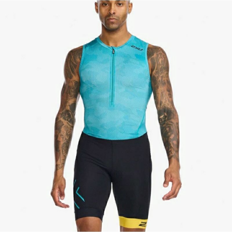 Jual 2XU MEN CORE TRISUIT - LIGHT BLUE 2XUMT6437DBP | Shopee Indonesia
