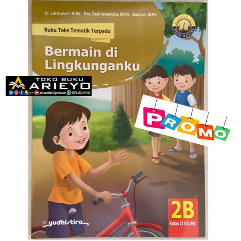 Jual Buku Tematik Terpadu|Bermain di LingkunganKu 2B |SD Kelas 2|Penerbit: Yudhistira | Shopee ...