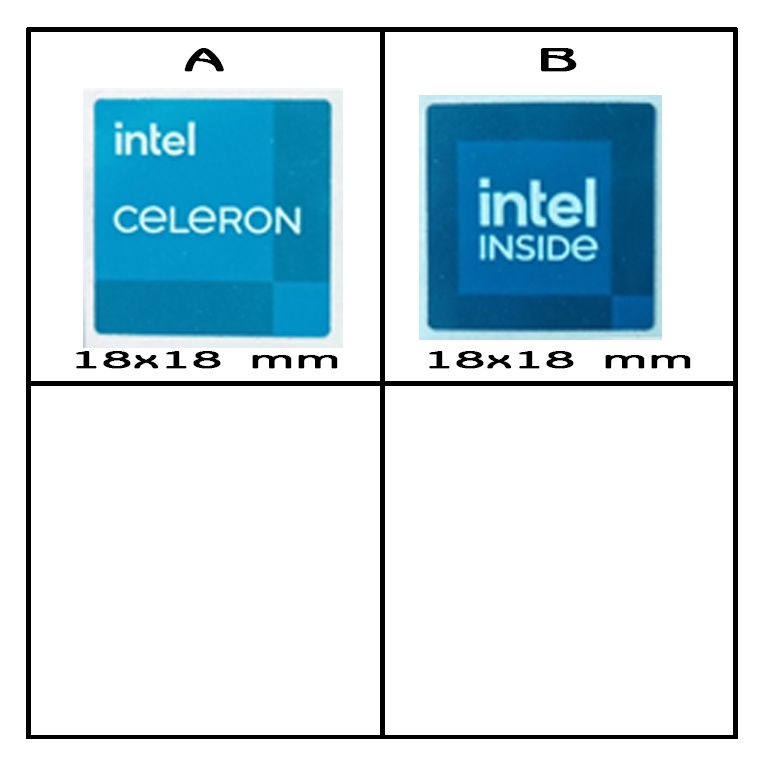 Jual Stiker Logo Intel Inside Celeron Gen 11 Original | Shopee Indonesia