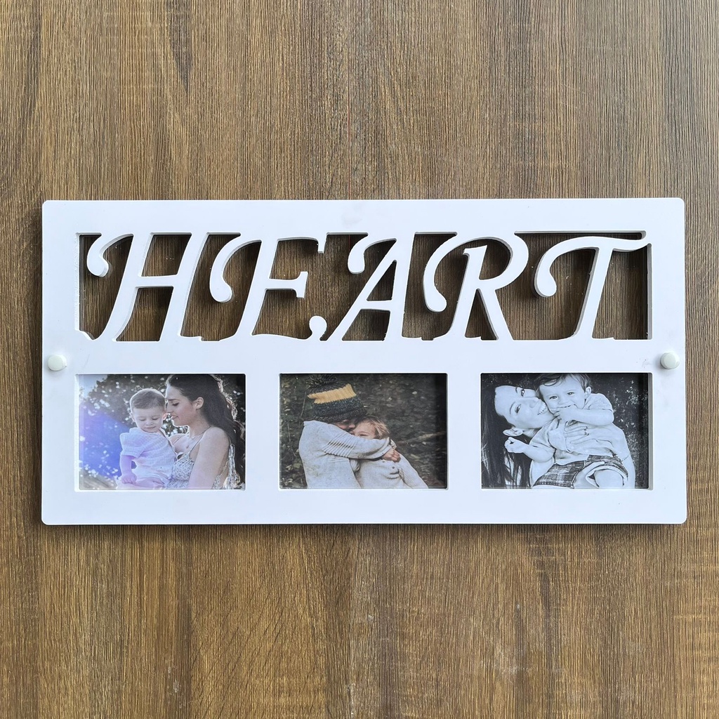 Jual Bingkai Foto Dinding Fancy Frame Foto 3 Slot M1022 | Shopee Indonesia