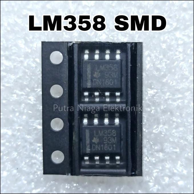 Jual ic LM358 SMD SOP8 / LM358DR Op Amp putr4n14 Diminati Banget | Shopee Indonesia