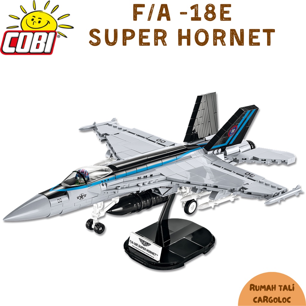 Jual Mainan Motorik Anak Bricks COBI F A-18E SUPER HORNET | Shopee ...