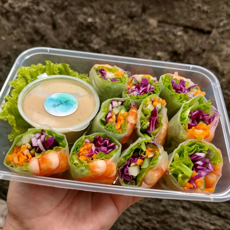 Jual Salad Rolls Udang/Shrimp Spring Rolls Vietnam | Shopee Indonesia