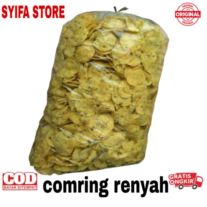 Jual Comring khas jawa barat ciamis comro kering daun bawang renyah ...