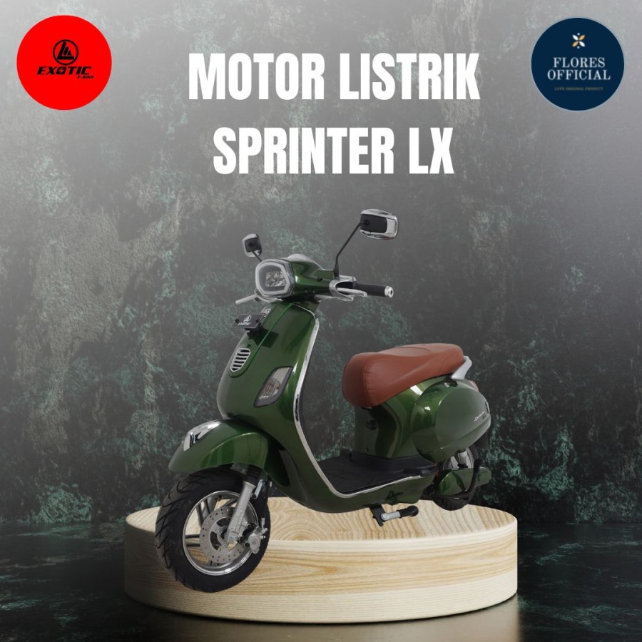 Jual Sepeda Motor Listrik Vespa Listrik Sprinter LX Pacific Exotic ...