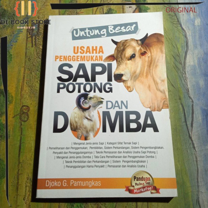 Jual ORIGINAL - Untung besar usaha penggemukan sapi potong dan domba ...