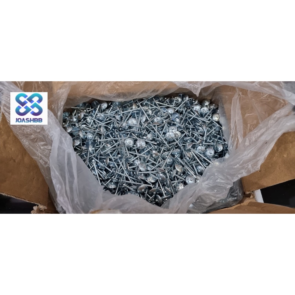Jual [1 DUS] Paku Seng 2"inch 3"inch 6kg WLS / Paku Asbes | Shopee ...