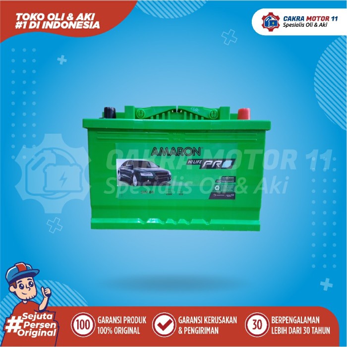 Jual AKI TOYOTA INNOVA REBORN DIESEL AMARON PRO DIN 84 / 58024 84AH ...