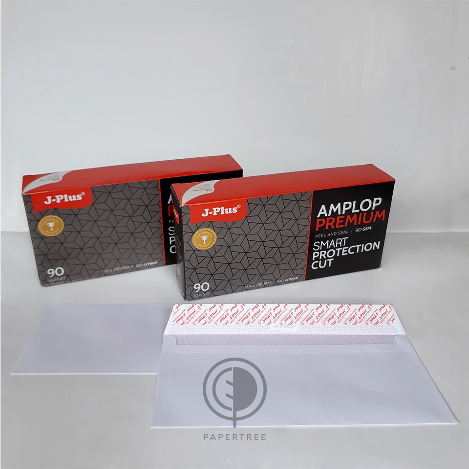 Jual Amplop Putih J-Plus Merah Tipe 90 [KABINET] 90 gsm | Shopee Indonesia