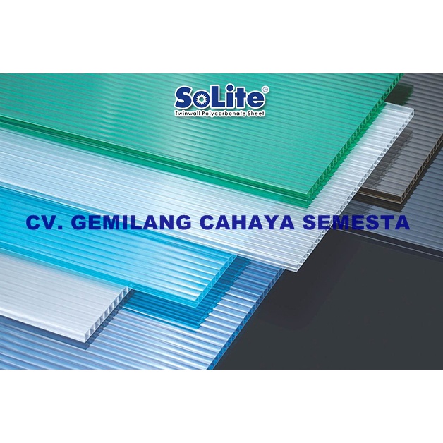 Jual Atap Polycarbonate / Twin Wall / Solite 4 mm | Shopee Indonesia