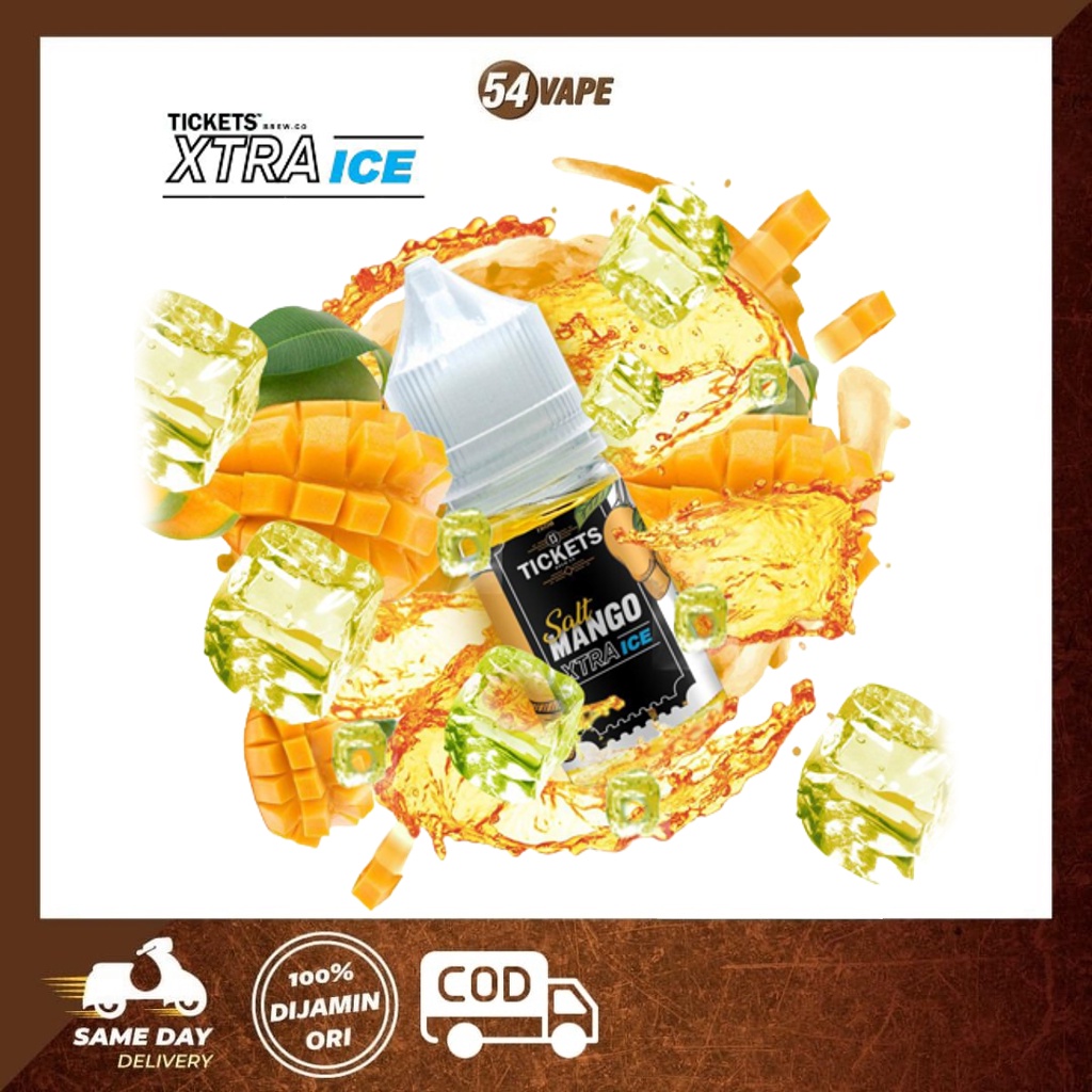 Jual Tickets Mango Xtra Ice Series Salt 30ml | Shopee Indonesia