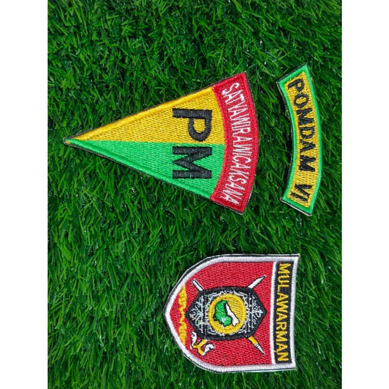 Jual ATRIBUT DAN PAPAN NAMA TNI AD PDH BORDIR 1 Set | Shopee Indonesia