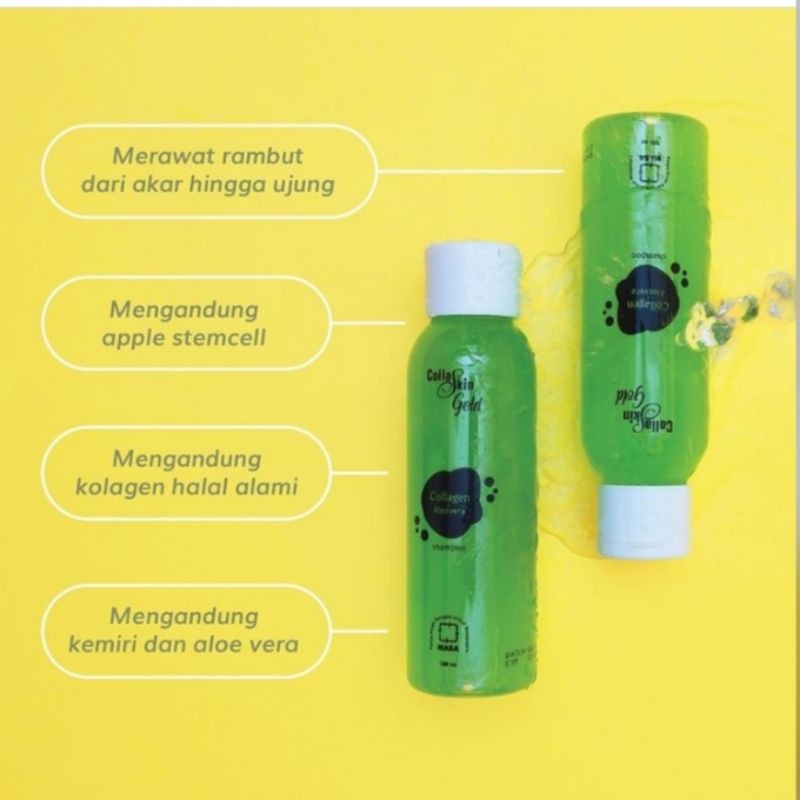 Jual COLLASKIN COLLAGEN & STEMCELL SHAMPOO ORIGINAL NASA - SHAMPO ...