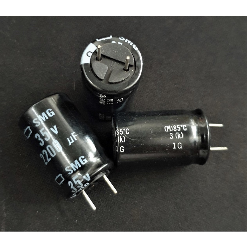 Jual Elco Capacitor SMG 2200uf 35v | Shopee Indonesia