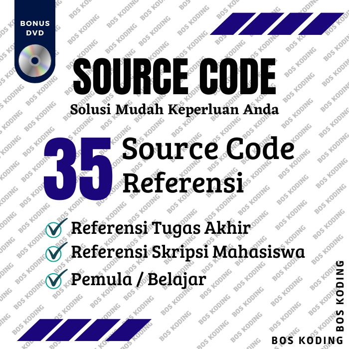 Jual Source Code 35 Referensi Sistem Informasi Program Aplikasi Website ...