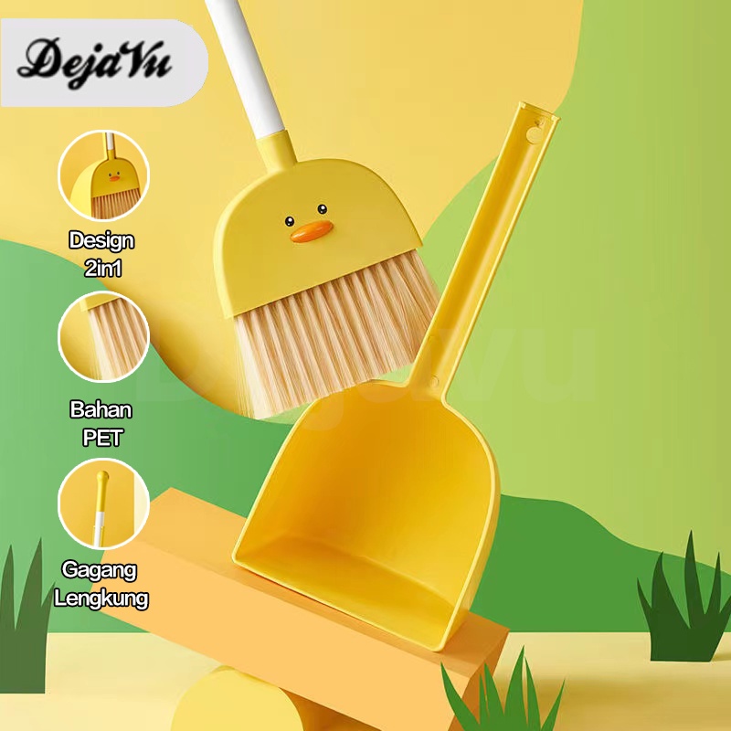 Jual Dejavu Set Sapu Mini Sapu Anak-Anak Pengki Lantai Rumah Alat ...