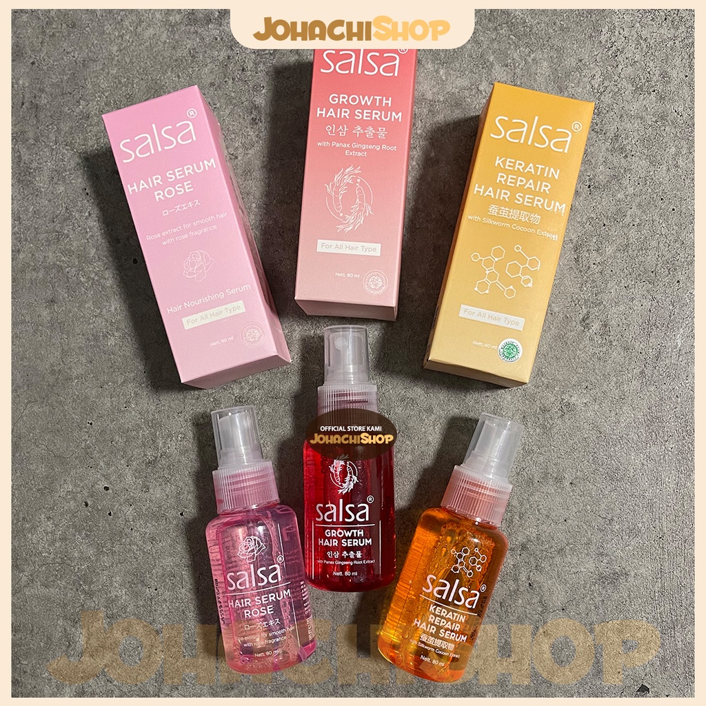 Jual SALSA Hair Serum - Spray Perawatan Rambut Keratin & Growth ...