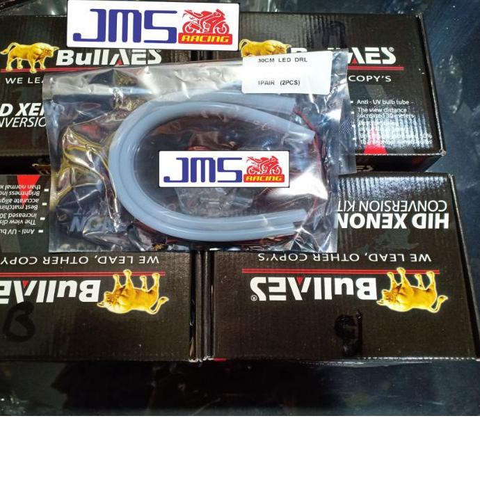 Jual lampu alis drl led bull aes ukuran 30/60 cm putih biru merah hijau ...