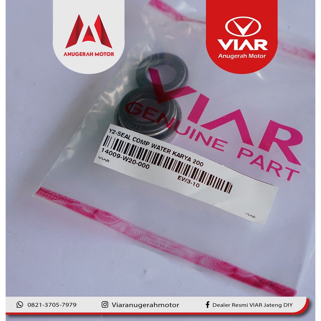 Jual Seal water pump / seal comp water viar karya | Shopee Indonesia