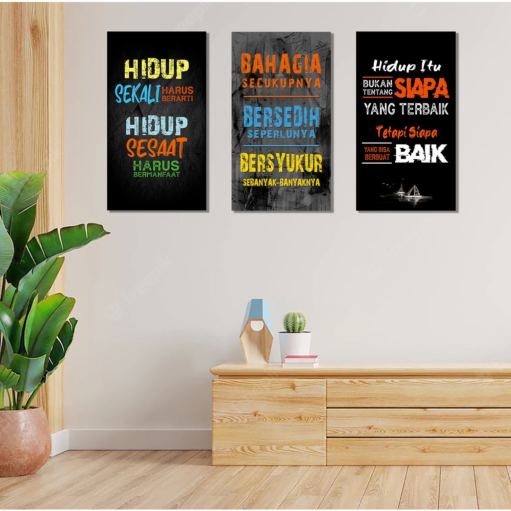 Jual Wall Decor - Poster Dinding - Motivasi (Ukuran Lebih Besar ...