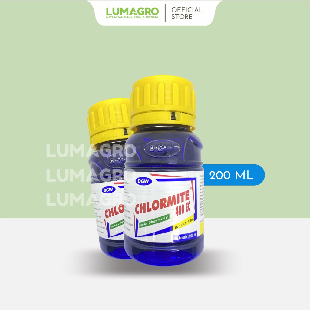 Jual PRODUK- INSEKTISIDA CHLORMITE 400EC 200ML KLORPIRIFOS OBAT ...