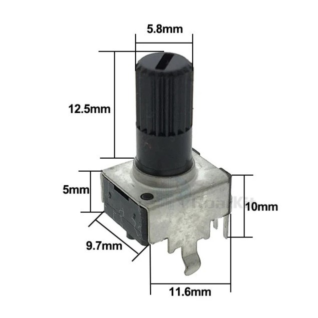 Jual RV09 0932 Potensiometer Analog Potentiometer 10K 20K 50K 100K ...