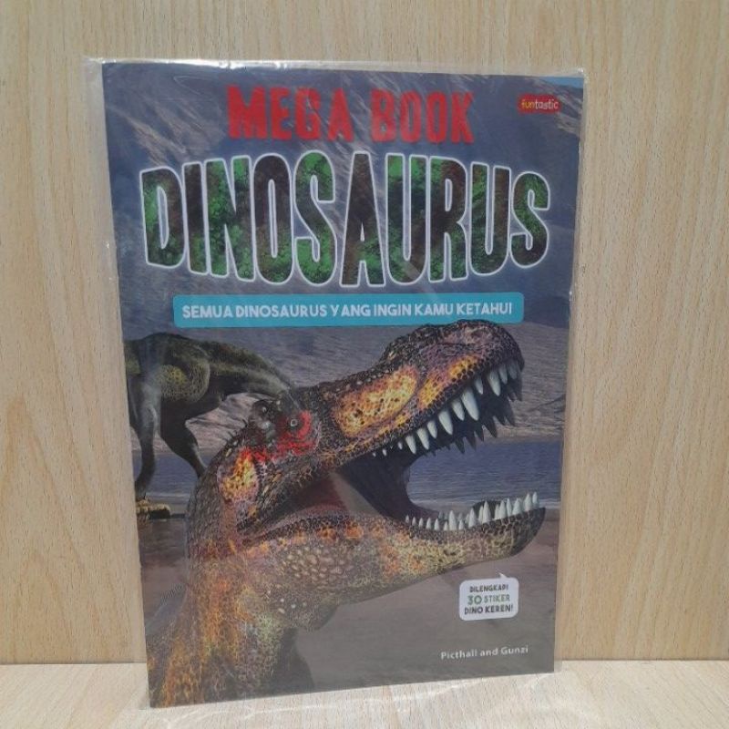 Jual MEGA BOOK DINOSAURUS.Semua Dinosaurus yang ingin Kamu ketahui ...