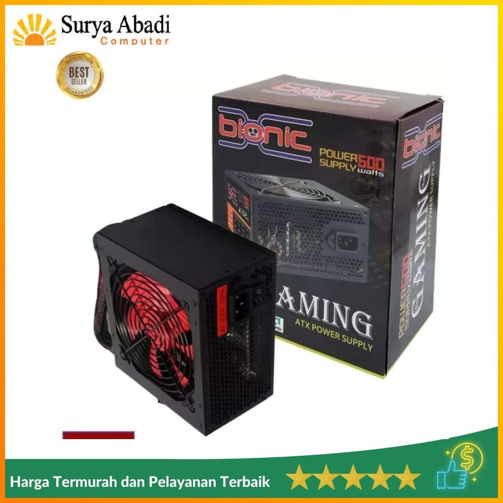 Jual Power Supply Bionic 500w - PSU Bionic 500w | Shopee Indonesia